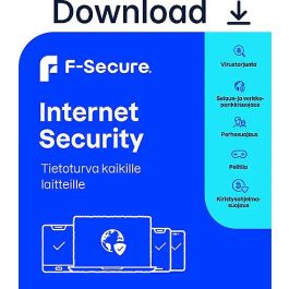 F-SECURE INTERNET SECURITY 1 VUOSI / 1 LAITE | Veikon kone